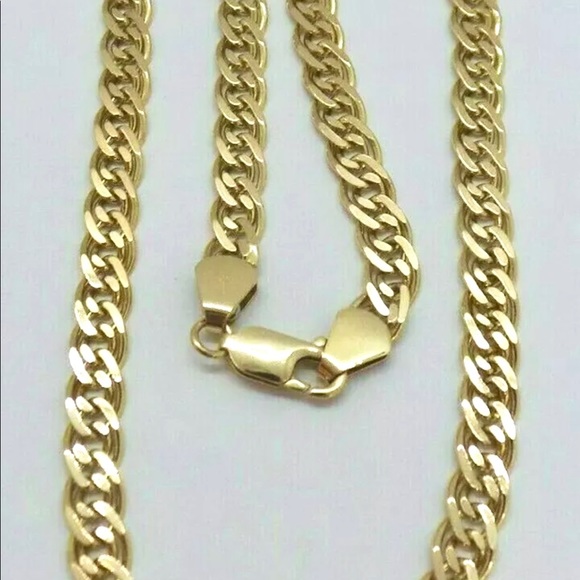 Accessories | 14k Italian Yellow Gold Italian Link Chain Necklace ...